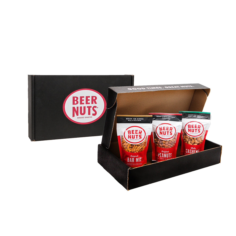 BEER NUTS® Brand Snacks | The 3-Pack Throwback | BEERNUTS.com