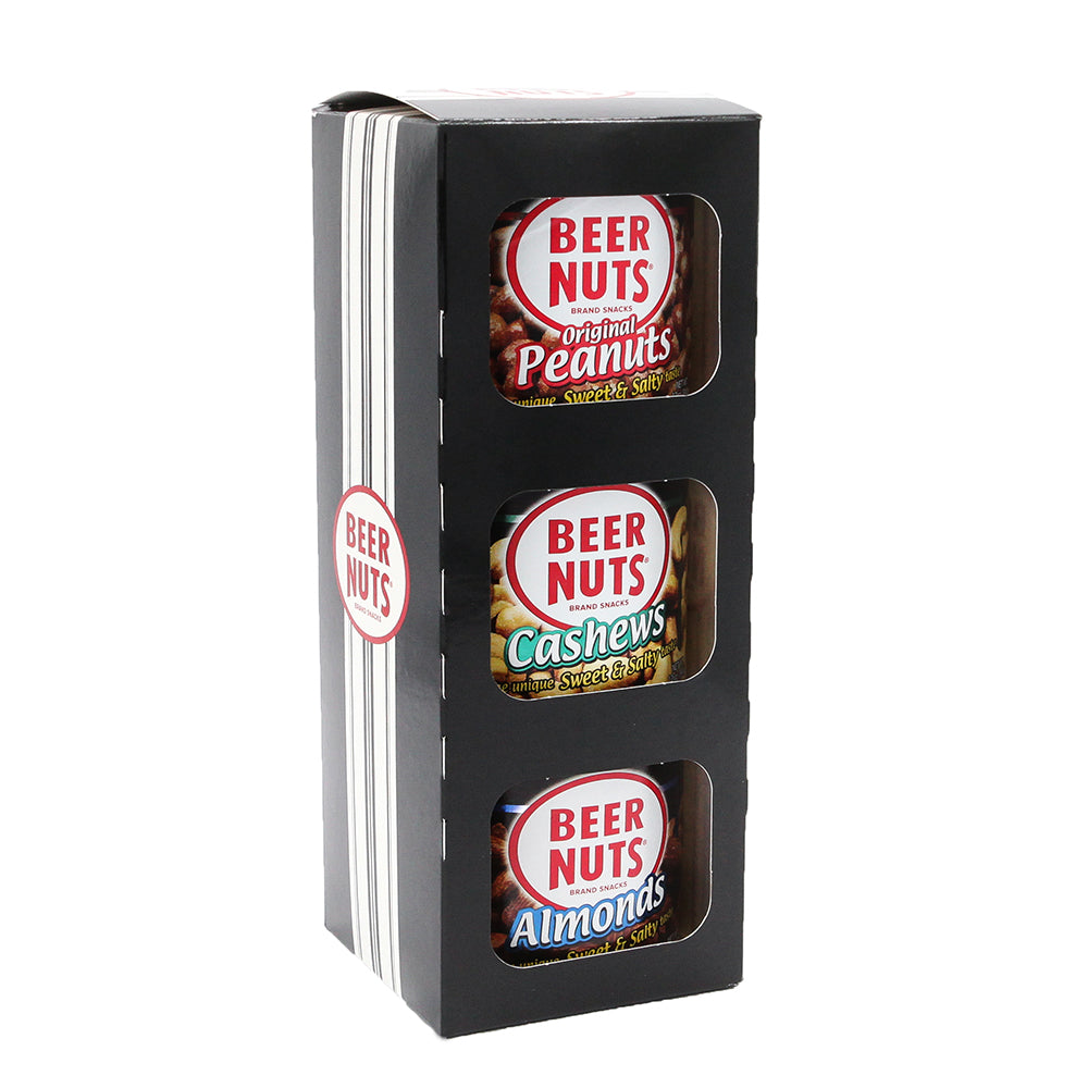 BEER NUTS® Brand Snacks | The Nuts Nutstack Trio | BEERNUTS.com