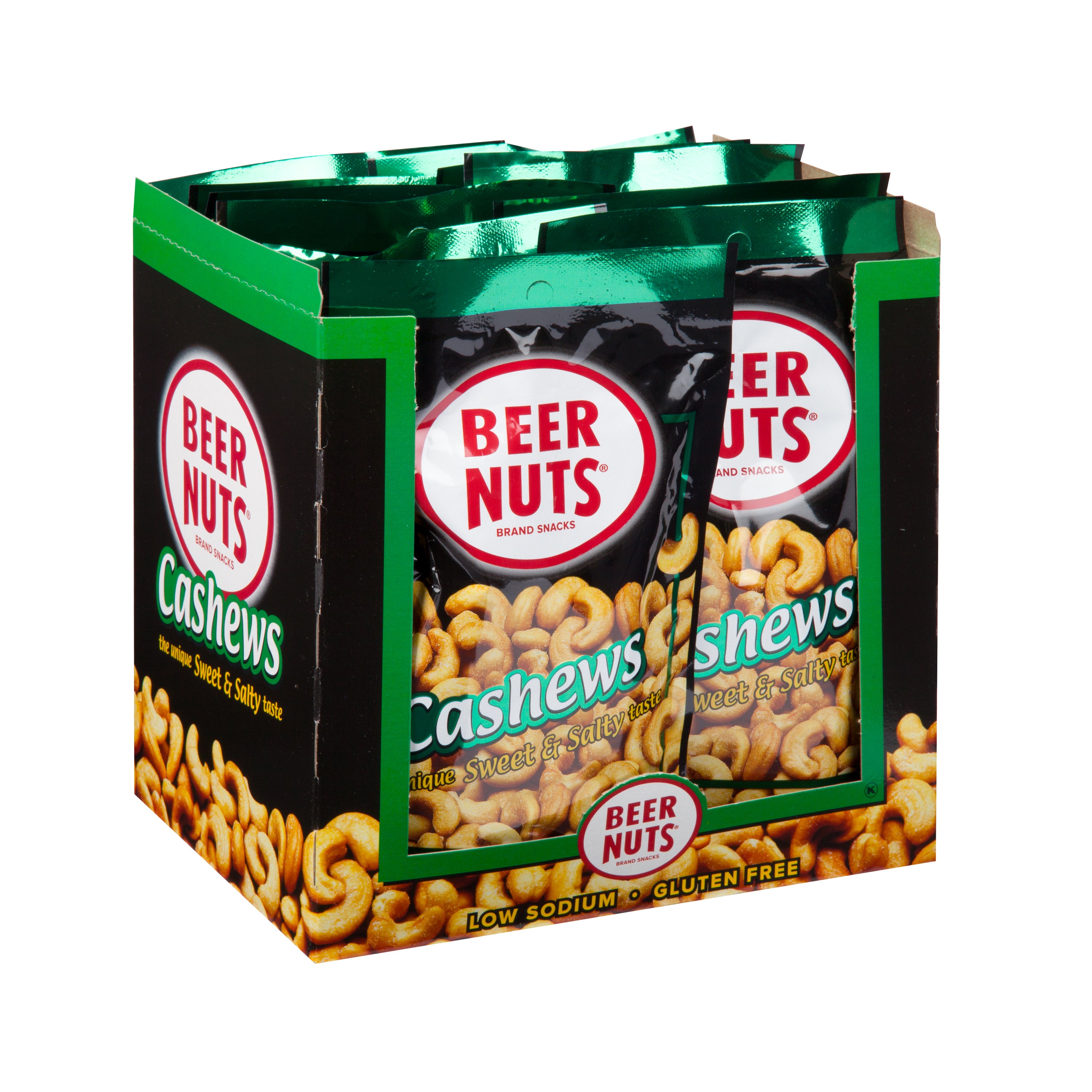 BEER NUTS® Cashews – Value Pack Display | BEERNUTS.com – BEER NUTS ...